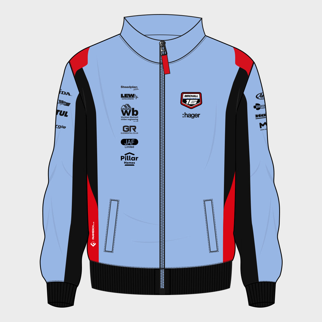 Birchall Racing 2024 Zip Sweater – Fan Merch