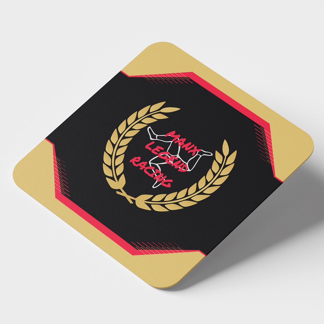 Manx Legend Racing Coaster – Fan Merch