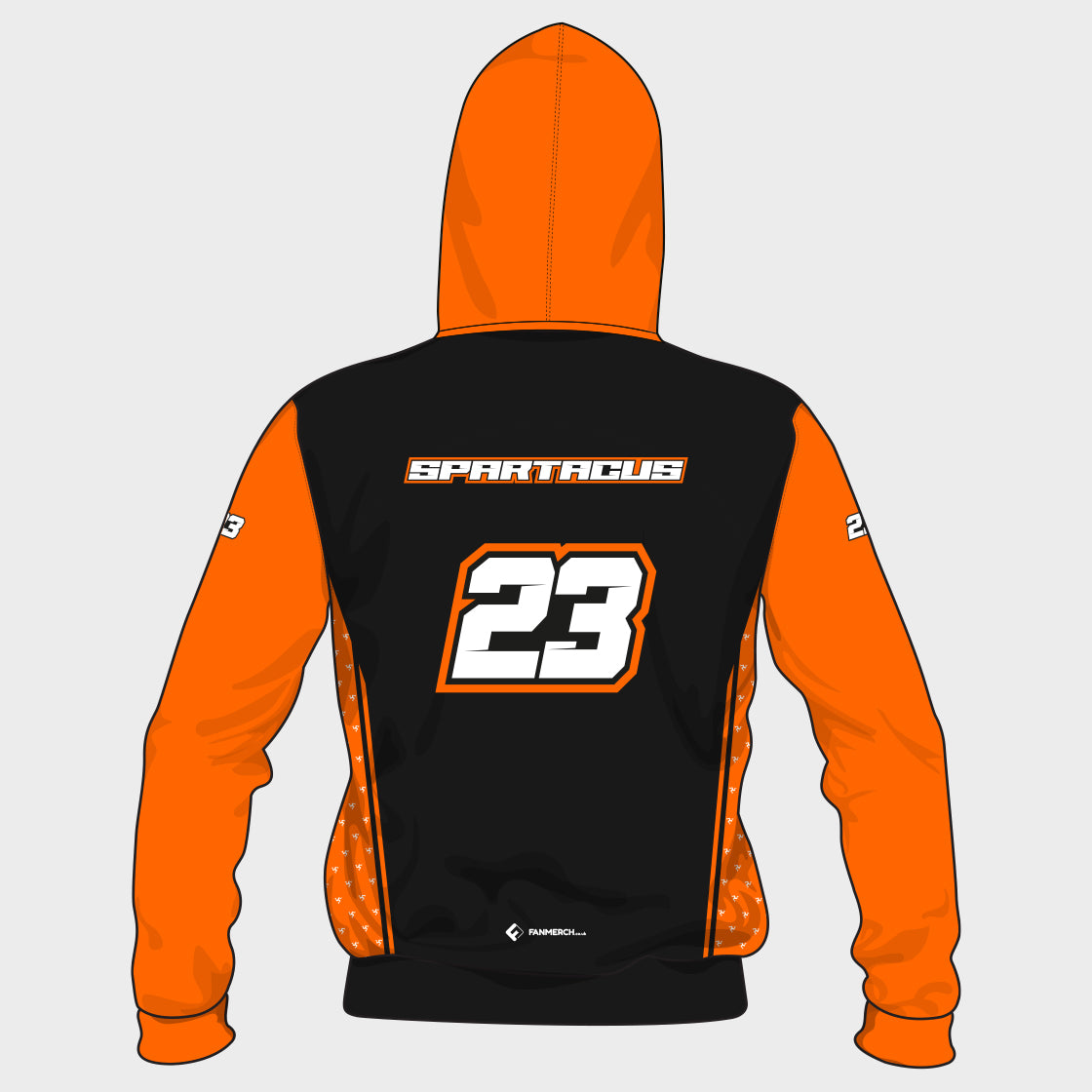 Marcus Simpson - Spartacus Soft Shell Jacket (Orange and Black) – Fan Merch