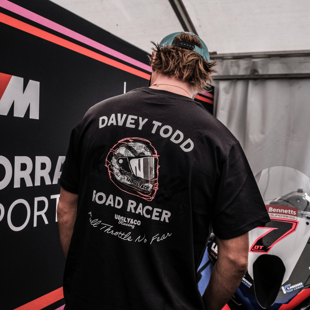 Davey Todd ‘Road Racer’ Tee – Fan Merch